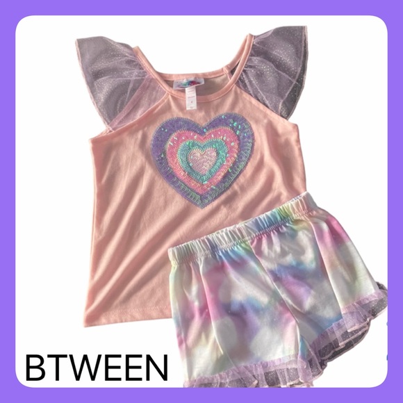 btween | Pajamas | Bmagical By Btween 2pc Girls Sleepwear Size 4 | Poshmark